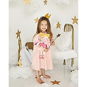 GAGAKU Soft Baby Doll Plush Unicorn Girl Angle with Wings 17” Cute Plush Baby Toys for Baby and Toddler - Pink