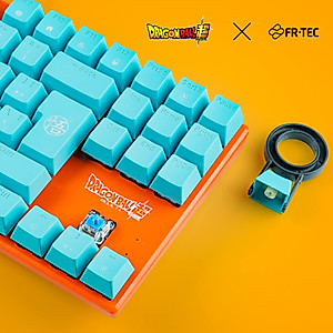 FRTEC - Dragon Ball Super Keyboard - Compatible with PC, Mac, PS5, Switch, Xbox Series S/X