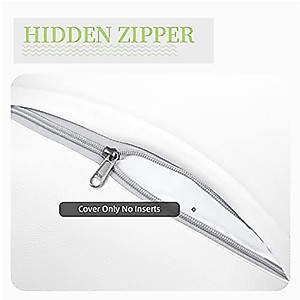 SARMSX Khaki Brown Stitched Leather Pillow Case for Sofa and Chair Camo Fashionable Graphic Uniform Sleek Leather Pillowcases for Minimalist Decor 16x16 inches