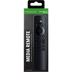 Insignia™ - Media Remote for Xbox Series X | S & Xbox One - Black NS-XB14KRMT