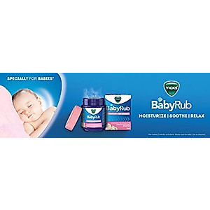 Vicks BabyRub Soothing Vapour Ointment for Babies (25 ml - 0.85 oz) Made in India