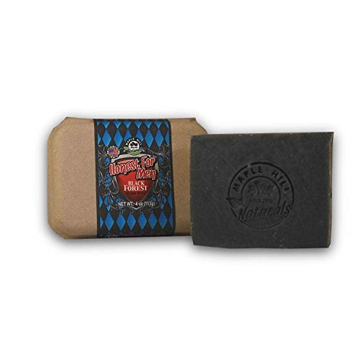 Honest For Men Black Forest Beard Wash - 100% All Natural Ingredients - Best Beard Shampoo and Conditioner for a Healthy Beard - Hand Crafted in U.S.A.