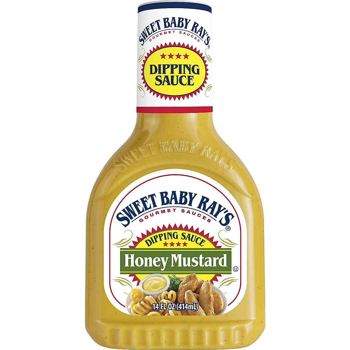 Sweet Baby Ray's Dipping Sauce, Honey Mustard (14 Ounce (Pack of 6))