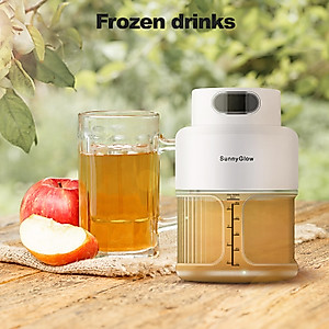 Personal size Blender, 500mL Personal Size Blender With Lid for Shakes and Smoothies with 10 Blades, 17oz Blender