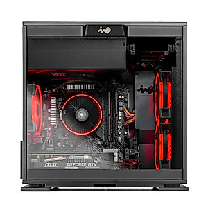 Skytech Legacy Mini Gaming PC Desktop – AMD Ryzen 5 3600 3.6 GHz, GTX 1660 Super, 500GB SSD, 16G DDR4 3200, 600W Gold PSU, AC Wi-Fi, Windows 10 Home 64-bit