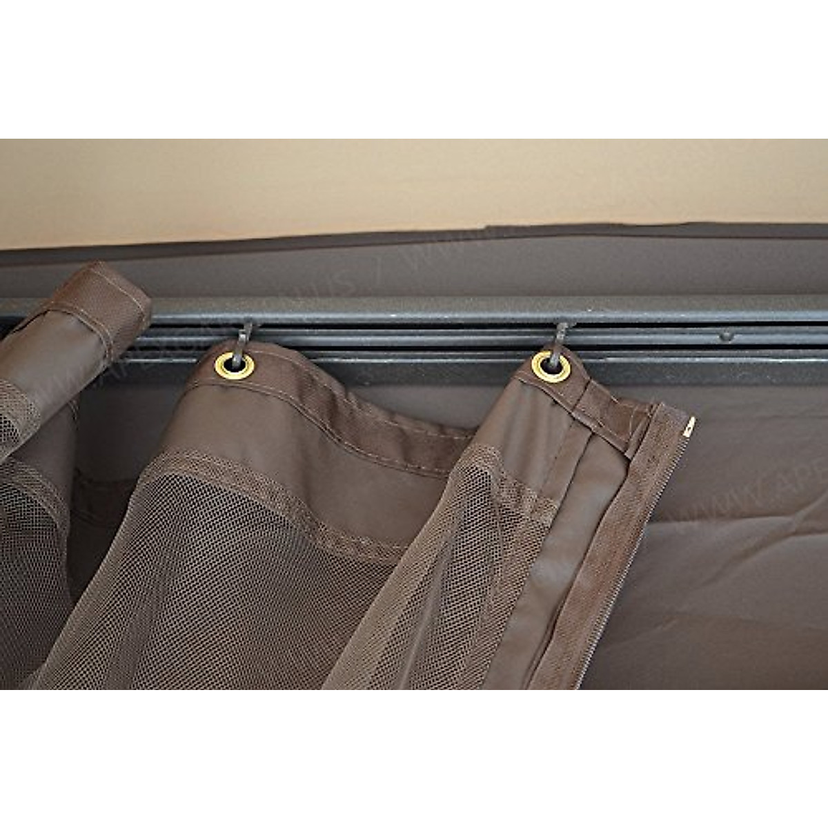 Plastic Hooks for Gazebo Curtains/Mosquito Netting/The Track of Lowe's Allen roth #GF-12S004B Gazebo - Quantity of 36 -