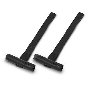 Pelican Quick Hood Trunk tie-Down Loops Set of Two - Kayak Tie Down Anchor Straps for Car Hoods and Trunks - 16.9 x 4.4 x 1 in - Black