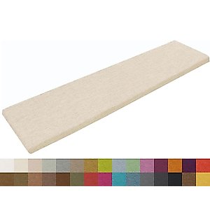 MCOSU Outdoor/Indoor Bench Cushion - Patio Porch Swing Cushions, 31/39/47/51/55 x 13/14/16/18 inch Bay Window Seat Furniture Cushion Non-Slip with Zipper(L4,39x18x2in)