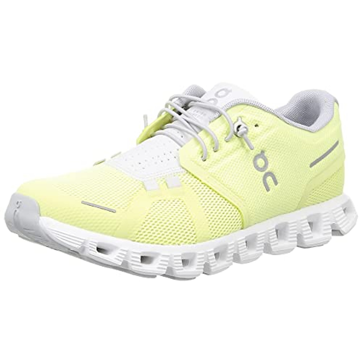 ON Running Cloud 5 Women's Running Shoes Sneakers (Hay - Frost, us_Footwear_Size_System, Adult, Women, Numeric, Medium, Numeric_8_Point_5)