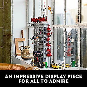 LEGO Marvel Spider-Man Daily Bugle Newspaper Office 76178 Building Set - Featuring 25 Spider-Verse Minifigures including Peter Parker, Venom, and Spider-Gwen, Collectible Gift Idea for Adults