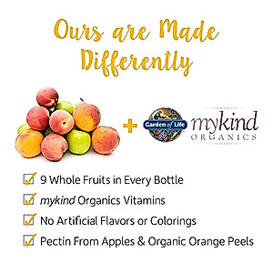 Garden of Life mykind Organics Men 40+ Gummy Vitamins, 40+Multi Berry, 120 Count