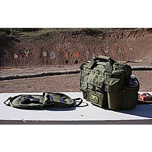 LA Police Gear Jumbo Bail Out Bag, Diaper Bag, Bug Out Bag, Range Bag, Handgun & Ammo Bag - Coyote