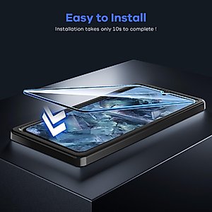 AACL Pixel 8 Pro Screen Protector Tempered Glass with Camera Lens Protector for Google Pixel 8 Pro Screen Protector，6.7 Inch [Fingerprint Unlock][Anti-Scratch] [9H] [3 +2 Pack ]