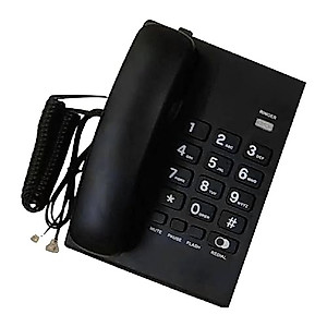 Corded Landline Phone Big Button Household Emegency Hotel Business Desktop Landline Telephone Vintage Telephones Fixed Phone for Elderly