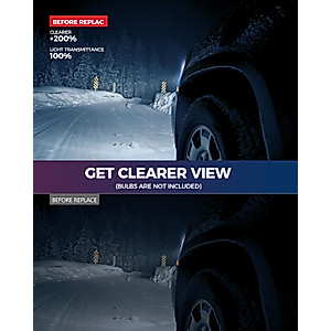 KAX 7x6 5x7 Led Headlights 300% Brighter Upgraded Led Sealed Beam Headlamps with High Low Beam H6054 6054 Led Headlights Replacement for YJ Cherokee XJ Savana Truck with H4 Adapters 2Pcs