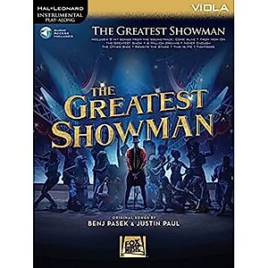 The Greatest Showman Instrumental Play-Along Series for Viola Book/Online Audio (Hal Leonard Instrumental Play-Along)