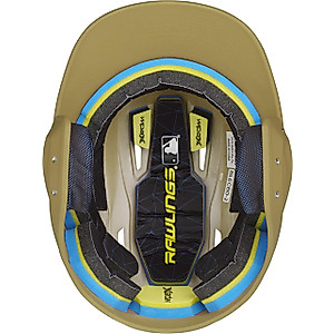 Rawlings | MACH Batting Helmet | Matte Vegas Gold | Junior (6 3/8" - 7 1/8")