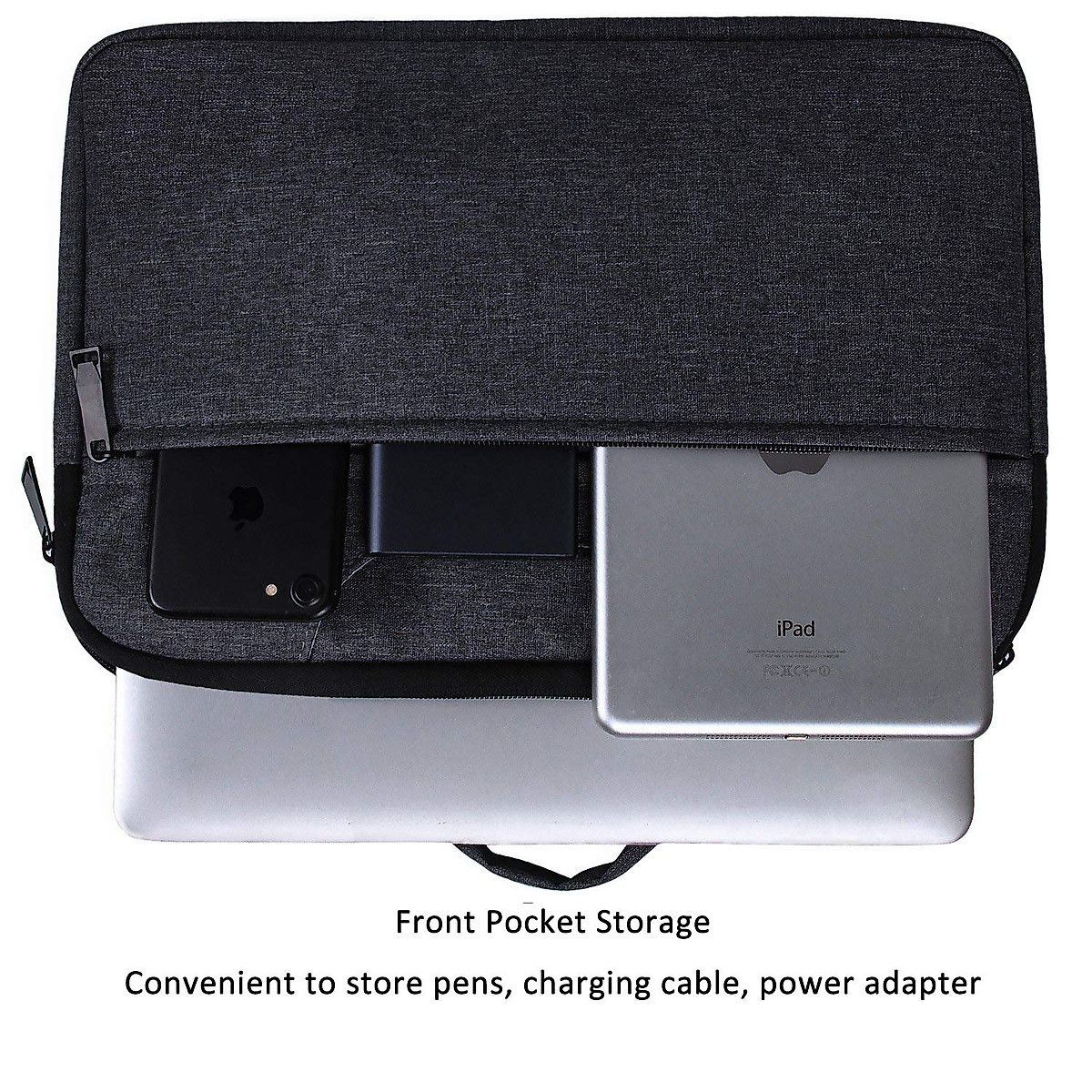 Portable Drawing Tablet Monitor Carrying Bag Case Protective Sleeve for Huion KAMVAS Pro 13 GT-133,GT-116, Huion Q11K V2, Wacom Cintiq 13HD, Xp-Pen Artist12 (Space Gray)