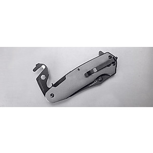 Kershaw Funxion EMT Assisted Opening Knife (3" Black Serr) 8100GRYST