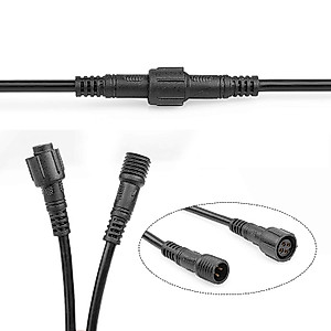 Rock Lights Extension Wire, Teochew-LED 9.8FT Extension Cable for RGB Rock Lights 4 & 6 & 8 & 12 Pods Underglow Rock Light Kits Extension Cord Wheel Well Lights Extension Cable Wire