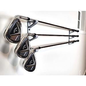 [JINTECH] Golf Club Organize Holder, Wall Display, Wall Hanger, Rack, Mount, 3 Clubs display