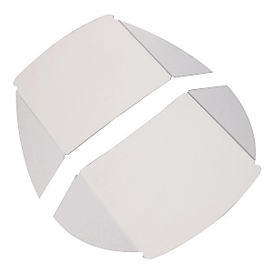 Two-Piece Lens Shield Compatible with Pelton and Crane LF-II Operating Light