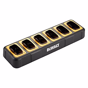 DEWALT DXFRS800 Gang Charger - 6 Port Charger for DXFRS 800 Walkie Talkie Two-Way Radios (DXFRSCH6-800)