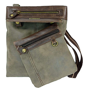 Chala Handbags Cleff Note 3-in-1 Gemini Crossbody Handbag Purse (Burgundy)