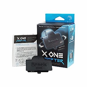 CtrlDepot Brook X ONE Adapter for Xbox ONE to PS4 Switch Super Converter Controller Wireless Adapter & Rechargeable Battery Remap Turbo
