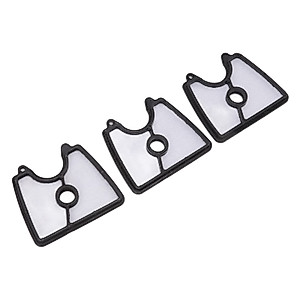 3 Pack Air Filter Replacement, Air Filter Fuel Filter Replacement Parts for Jonsered 125B BX BVX B2126 Leaf Blower 545112101 Gardening Tools Accessories