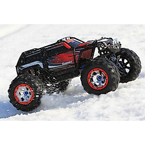 Traxxas Summit: 1/10 Scale 4WD Electric Extreme Terrain Monster Truck with TQi Link Enabled 2.4GHz Radio System
