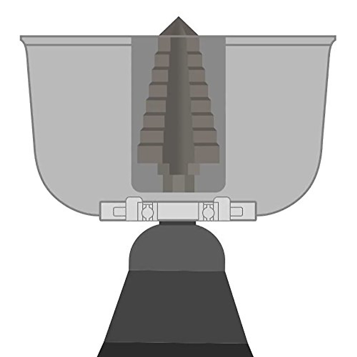 Spider Drill Shield [3/8" Core] - Perfect for Step Bits & Helps Prevents Injuries! (Part #:SSP-ACC-DRILLSHIELD-038) Security ($29.96 MSRP)