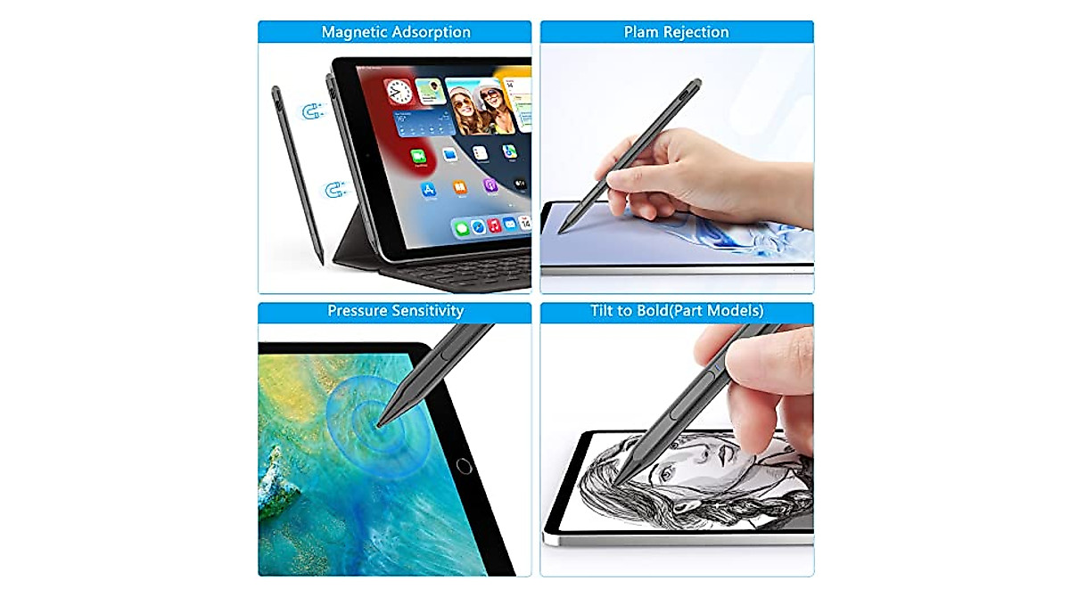 KOKABI Stylus Pen for Microsoft Surface - Magnet & Rechargeable