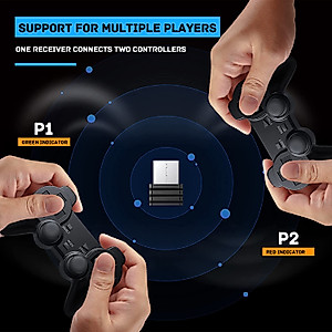 Kinhank Super Console X2 Retro Game Console Built-in 100000+ Games, Android 9.0/Emuelec 4.5 Game System, S905X2 Chip, 4K UHD Output,2.4G/5G, BT 5.0