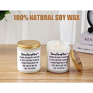 Daughter Gifts from Mom Dad, Birthday Gifts for Daughter Adult, Daughter Birthday Gifts Ideas, Funny Christmas Valentines Day Mothers Day Graduation Gifts for Daughter Stepdaughter (Lavender Scented)