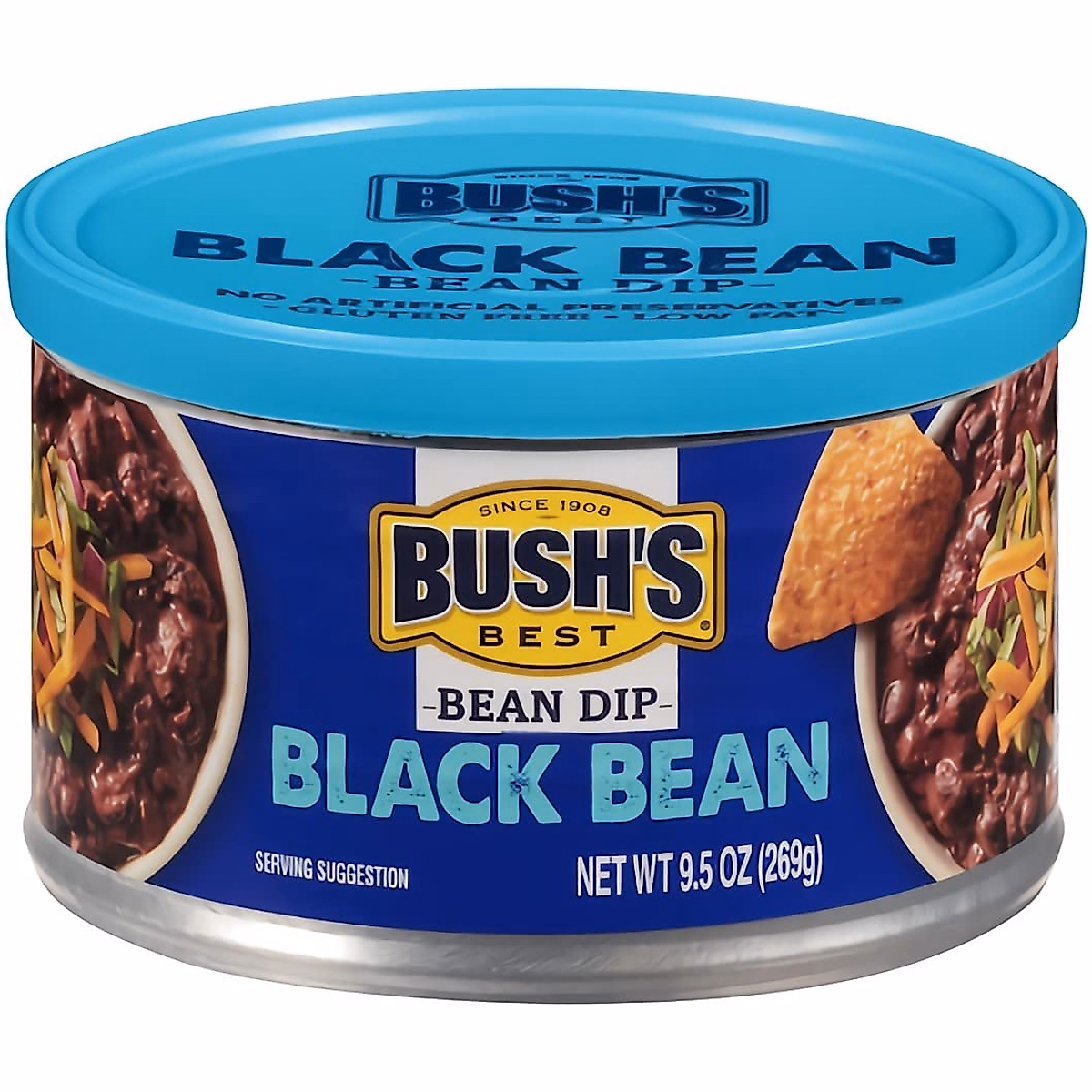 Black Bean Dip by The Best | 9.5 Ounce | Pack of 3
