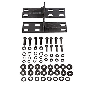 ECOTRIC Tubular Rear Bumper Rear Double Tube Bumper Compatible with 1997-2006 Jeep Wrangler TJ Steel Textured Black