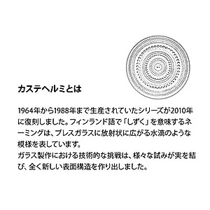 iittala 1007053 Kastehelmi Bowl, Width 4.9 x Depth 4.9 x Height 3.9 inches (12.5 x 12.5 x 9.8 cm), Clear, Approx. 8.1 fl oz (230 ml)