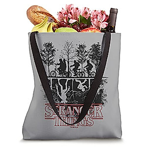 Stranger Things Upside Down Hawkins Ride Logo Tote Bag