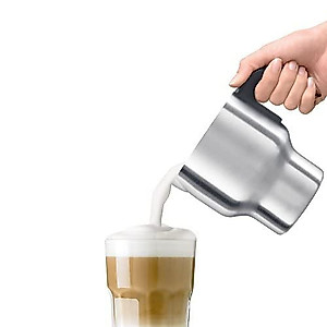 Breville RM-BMF600XL Remanufactured Milk Cafe Milk Frother, Brushed Stainless Steel