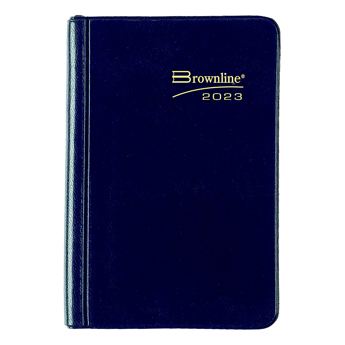 Brownline 2023 Essential Weekly Pocket Planner, 12 Months, January to December, Perfect Binding, 4" x 2.625", Assorted Colors (CB404.ASX-23)