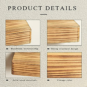 Freezing point Small Floating Shelf,Mini Wall Shelves for Kitchen Bedroom Living Room Bathroom Wall Decor Plant Display Collectibles Corner Decorative Storage Tiny Carbonize