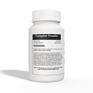 CCS CONSOLIDATED CHEMICAL & SOLVENTS Camphor Powder High Purity Fragrance/Aroma Compound 100 Grams
