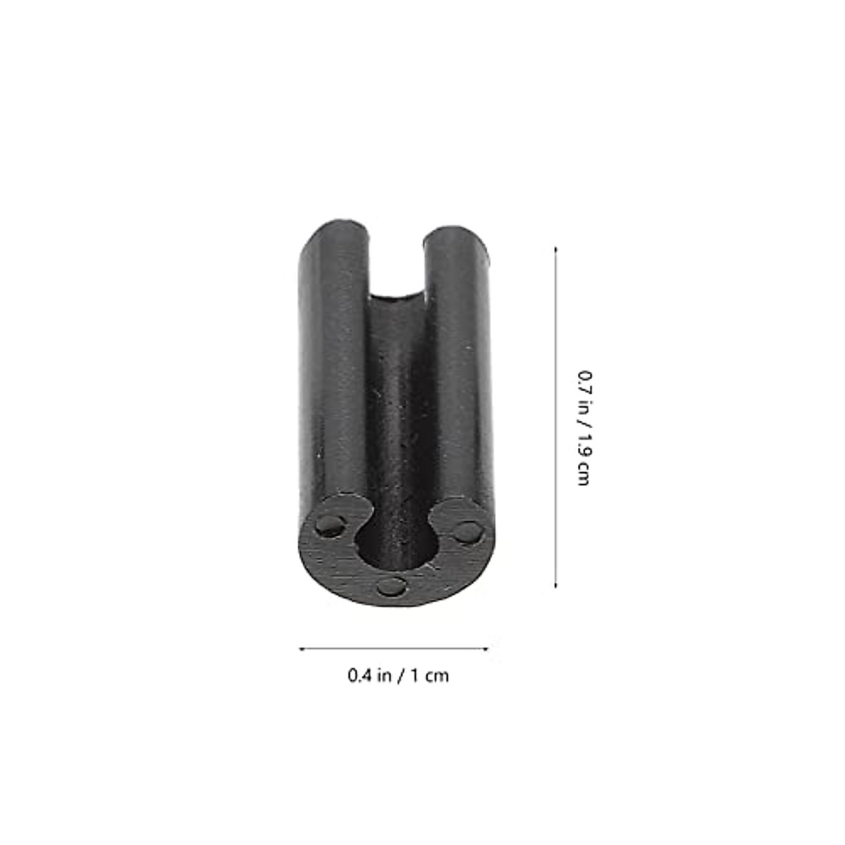 DOITOOL Rubber Feet for Sink Grid Sink Protectors: 100Pcs Kitchen Sink Wire Rack Feet Rubber Wire Bumper Replacement Parts for Kitchen Rack Black 4.8MM
