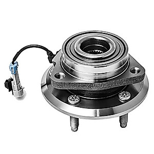 Front Wheel Hub and Bearing Assembly Left or Right Compatible Chevrolet Captiva Sport Equinox Pontiac Torrent Saturn Vue Suzuki XL7 AUQDD 513276 x2 (Pair) [ 5 Lug W/ABS ]