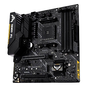 ASUS TUF B450M-Plus Gaming AMD Ryzen 2 AM4 DDR4 HDMI DVI-D M.2 mATX Motherboard