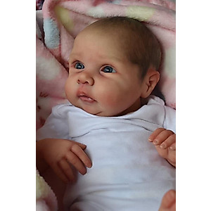 Zero Pam Reborn Baby Boy Dolls 20 Inch Realistic Newborn Baby Doll Soft Silicone Babies That Look Real Lifelike Toddler Dolls Real Looking Reborn Dolls for Girls