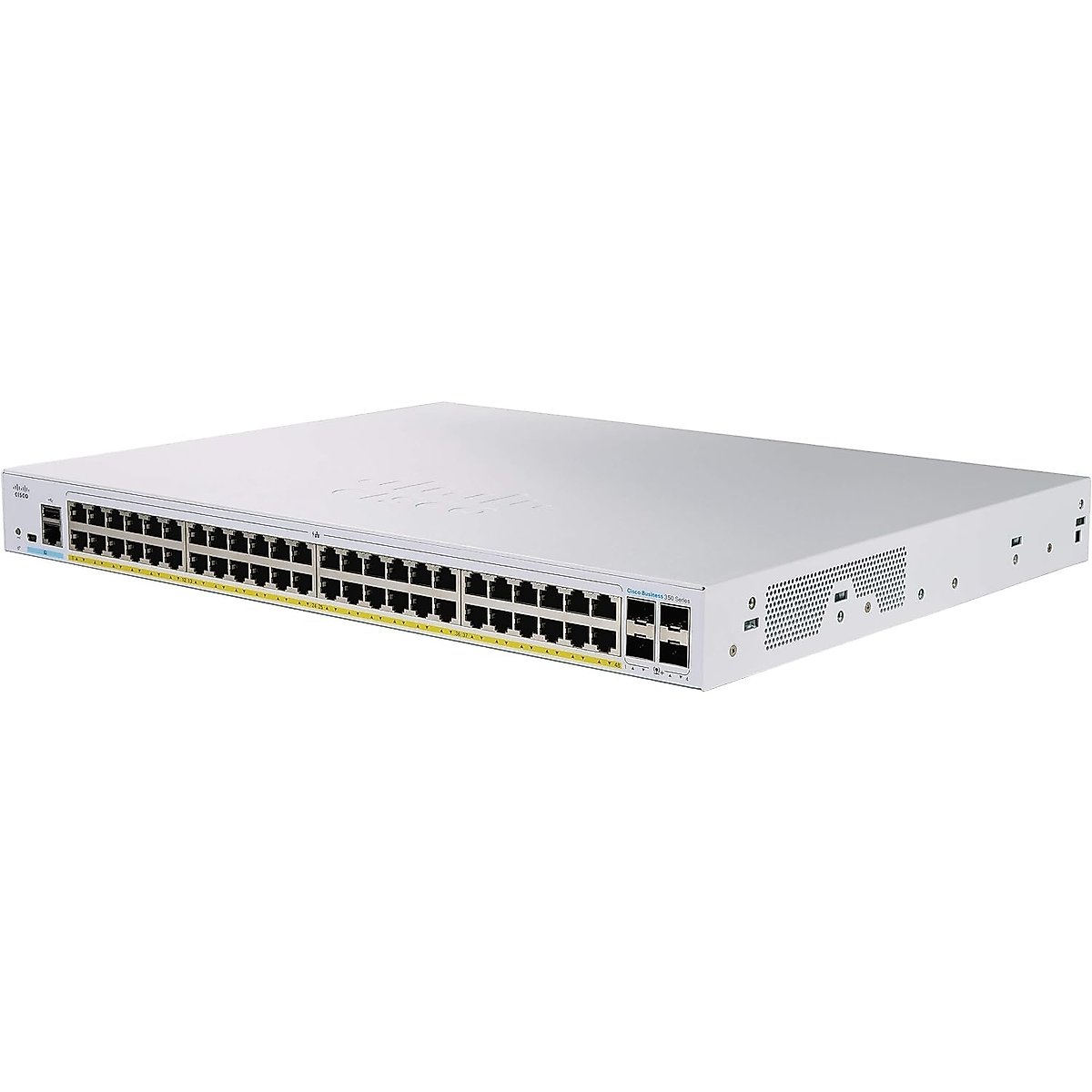 Cisco Business CBS350-48FP-4X Managed Switch, 48 Port GE, Full PoE, 4x10G SFP+, Limited Lifetime Protection (CBS350-48FP-4X)