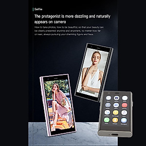 ciciglow S23 Pro Mini Smartphone, Compact and Portable, 2GB 16GB ROM, Dual Cameras, 3G Pocket Cell Phone for8.1 (Black)