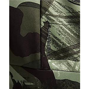 Nike Therma-FIT Men's Allover Camo Fitness Hoodie (as1, alpha, m, regular, regular, Velvet Brown/Coconut Milk)